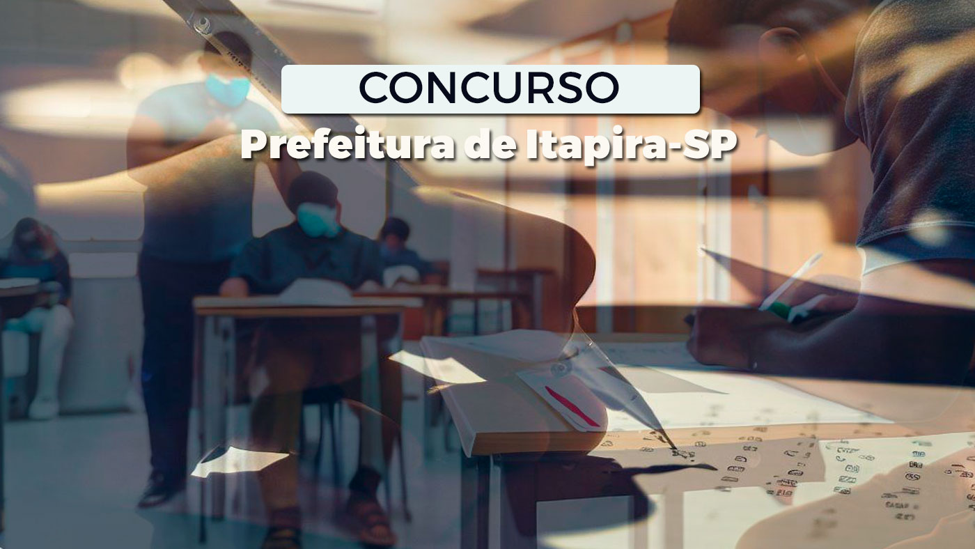 Concurso Itapira-SP 2025 abre 29 vagas de R$ 3,8 mil