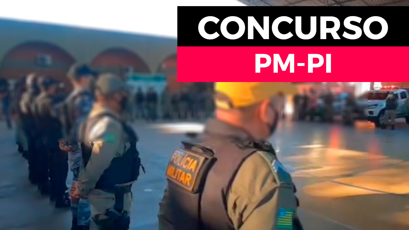 Concurso da Polícia Militar do Piauí (PM-PI) 2021 - Provas para Soldado ...