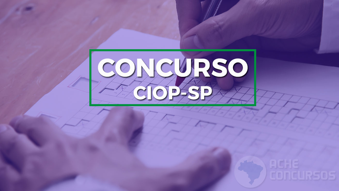 Concurso CIOP-SP encerra inscrições nesta quinta (25); salário de até R ...