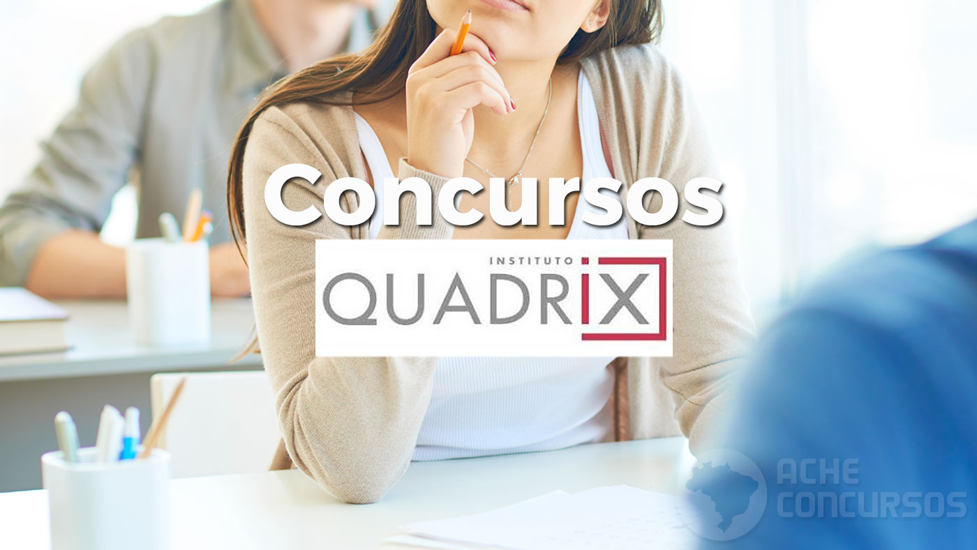 Concursos Quadrix: 6 editais inscrevem para 824 vagas no mês de Abril