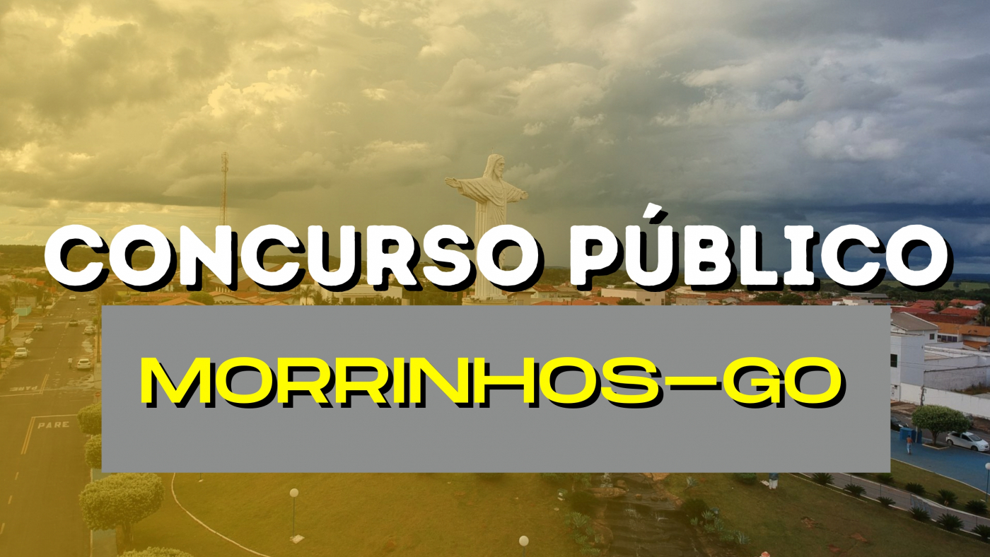 Concurso Morrinhos-GO: UFG divulga locais de prova