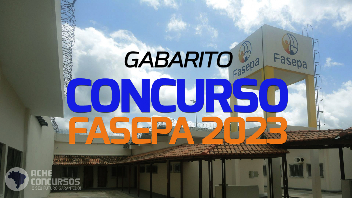 Gabarito FASEPA 2023 é divulgado pela CETAP