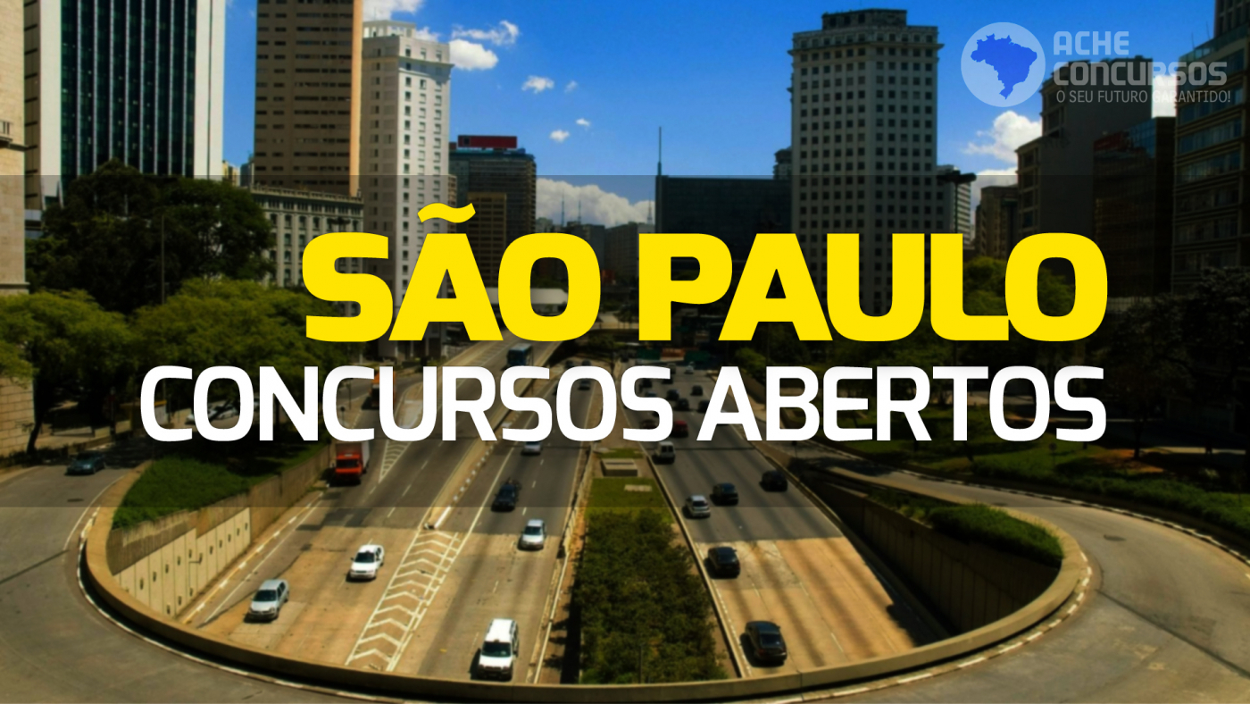 Concursos abertos em São Paulo ofertam salários acima de R$ 24.2 mil ...