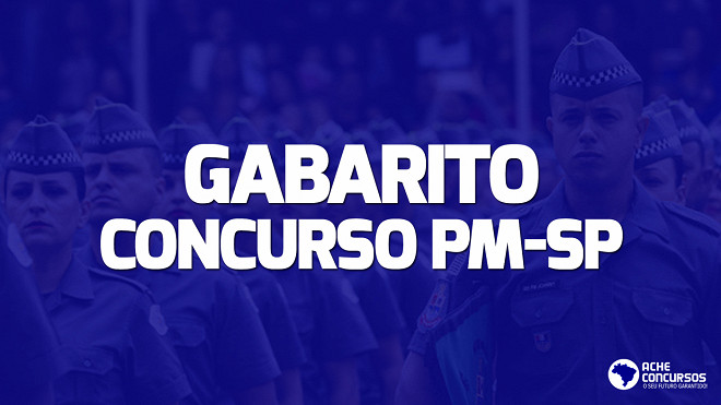 Gabarito PMSP 2023 para Soldados saiu; veja respostas da prova Gabarito PMSP 2023 para Soldados saiu; veja respostas da prova