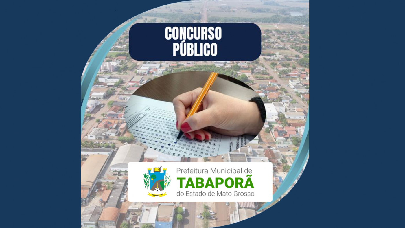 Edital Prefeitura de Tabaporã-MT 2024 Saiu! Concurso tem 83 vagas
