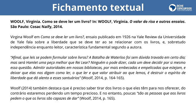 Como fazer um fichamento para estudar?