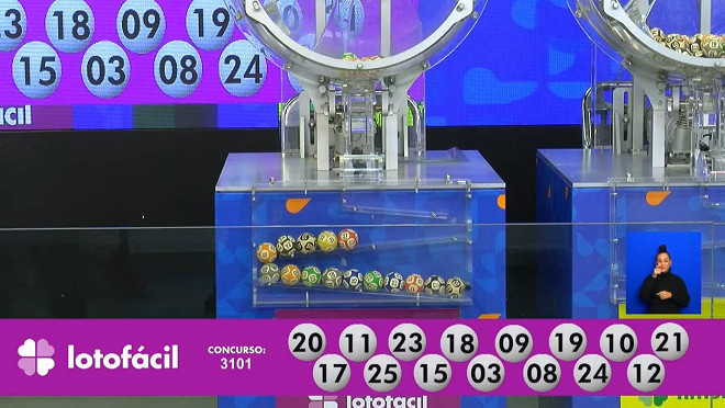 Lotofácil 3101:confira resultados e ganhadores do sorteio