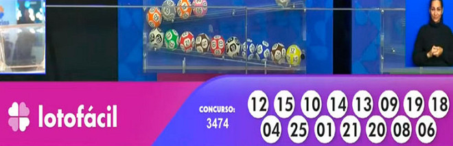 Lotofácil 3474: veja resultados e ganhadores